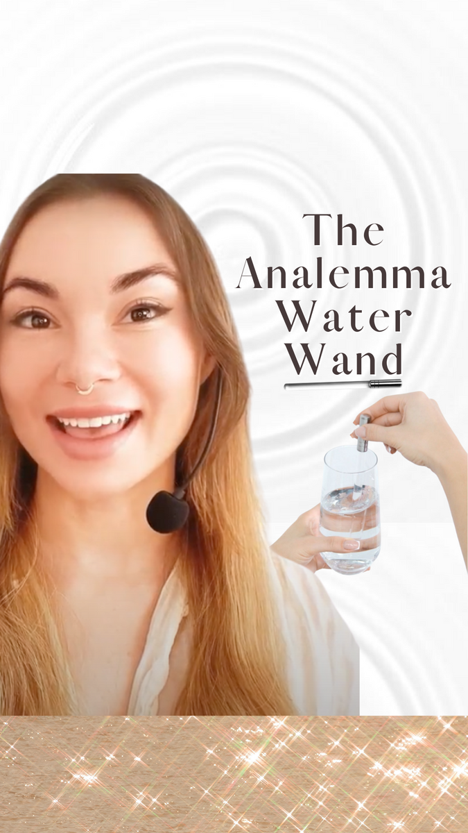Analemma Water Wand - Structured Energized Water for Biohacking Hydrat ...