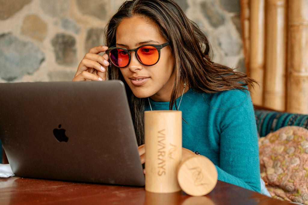 Sunkist Evening Blue Light Blockers – Water is Life Shop